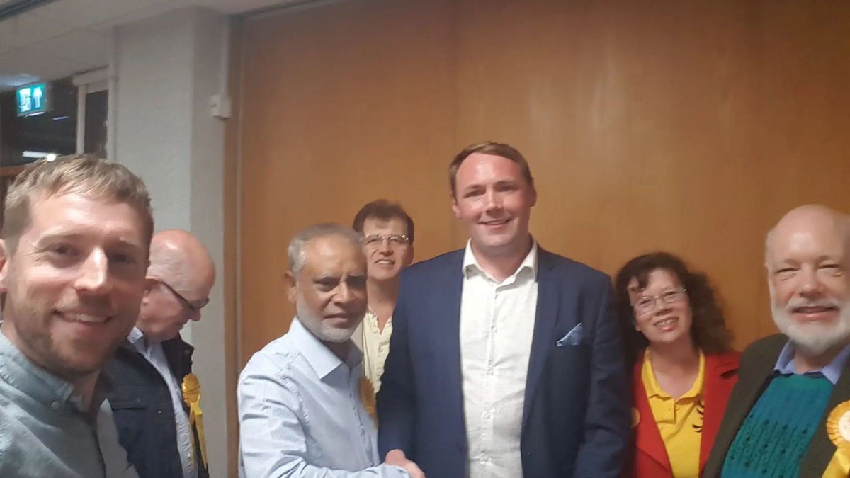 Congratulations to Rushmoor's newest councillor, Thomas Mitchell ...